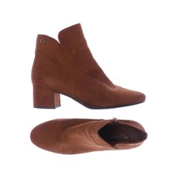 Tamaris Damen Stiefelette, orange, Gr. 39