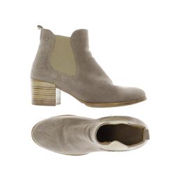 Tamaris Damen Stiefelette, beige, Gr. 37