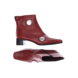 Rieker Damen Stiefelette, rot, Gr. 36