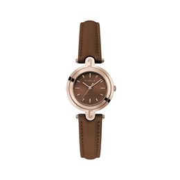 Furla Uhr 'Arch-Bar' Damen Gr&ouml;&szlig;e One Size schoko / rosegold