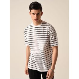 Antioch Shirt Herren Gr&ouml;&szlig;e L schwarz / wei&szlig;