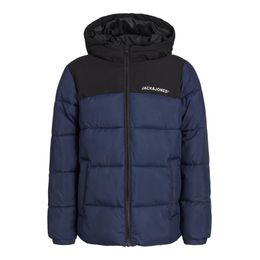 Jack & Jones Mini Jacke Jungen Gr&ouml;&szlig;e 128 blau / schwarz / wei&szlig;