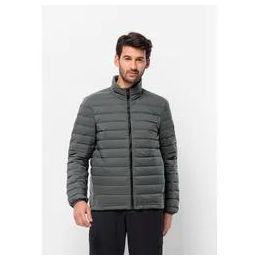 Daunenjacke Jack Wolfskin "ARCADEN JKT M" Gr. L (52), grün (slate-green) Herren Jacken