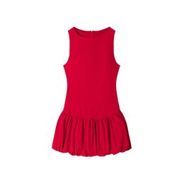 Bershka Kleid Damen Gr&ouml;&szlig;e 34 rot Winterkleid