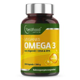 Redfood Vegane Omega 3 Kapseln