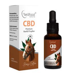 Redfood CBD Öl für Pferde mit Leinsamenöl 10% - 30ml