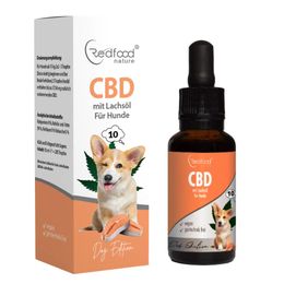 Redfood CBD Öl für Hunde mit Lachsöl 10% - 30ml