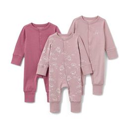 Tchibo 3 Baby-Pyjamas - Creme - Baby - Gr.: 50/56