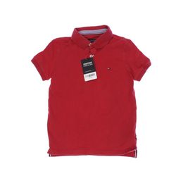 Tommy Hilfiger Herren Poloshirt, rot, Gr. 128