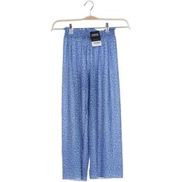 Zara Damen Stoffhose, blau, Gr. 134