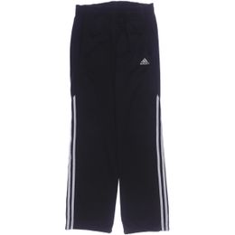 Adidas Herren Stoffhose, schwarz, Gr. 134