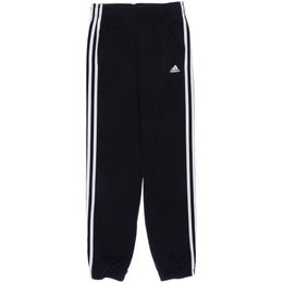 Adidas Damen Stoffhose, schwarz, Gr. 152