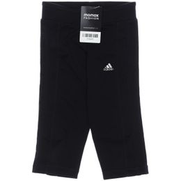 Adidas Damen Stoffhose, schwarz, Gr. 116