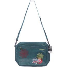 Desigual Damen Handtasche, türkis, Gr.