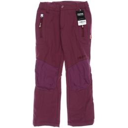 Trollkids Damen Stoffhose, bordeaux, Gr. 128