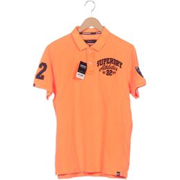 Superdry Herren Poloshirt, neon, Gr. 54