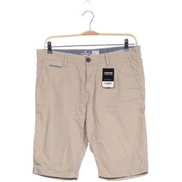 Tom Tailor Herren Shorts, beige, Gr. 33