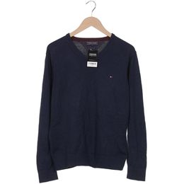 Tommy Hilfiger Herren Pullover, marineblau, Gr. 48