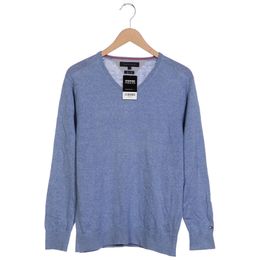 Tommy Hilfiger Herren Pullover, blau, Gr. 48