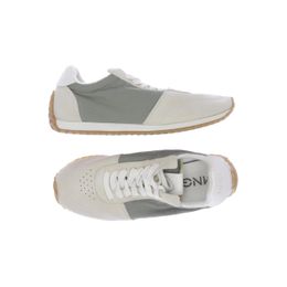 Mango Damen Sneakers, cremeweiß, Gr. 38