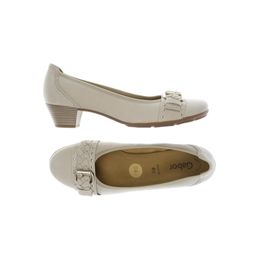 Gabor Damen Pumps, beige, Gr. 8.5