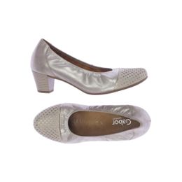 Gabor Damen Pumps, beige, Gr. 5.5