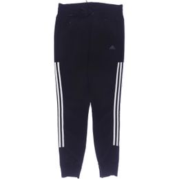 Adidas Damen Stoffhose, schwarz, Gr. 0