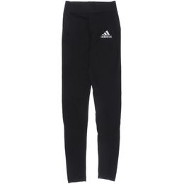 Adidas Damen Stoffhose, schwarz, Gr. 0