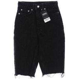 WEEKDAY Damen Shorts, schwarz, Gr. 34