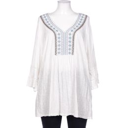 Ulla Popken Damen Bluse, weiß, Gr. 50