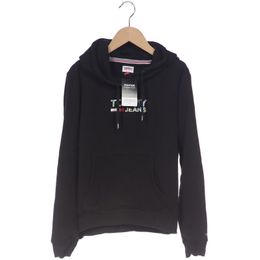 Tommy Jeans Damen Kapuzenpullover, schwarz, Gr. 38