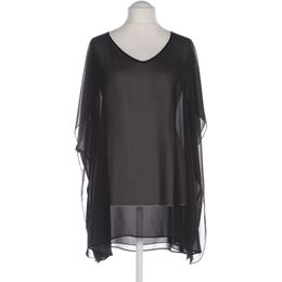 Selection by Ulla Popken Damen Bluse, schwarz, Gr. 54