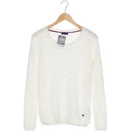 Tom Tailor Damen Pullover, cremeweiß, Gr. 38