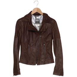 Schyia Damen Jacke, braun, Gr. 38