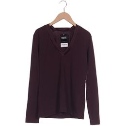 BOSS by Hugo BOSS Damen Langarmshirt, bordeaux, Gr. 36