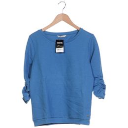 Tom Tailor Denim Damen Sweatshirt, blau, Gr. 42