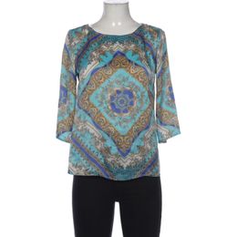 Hallhuber Damen Bluse, blau, Gr. 38