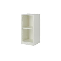 Höffner Büroregal SOLIDLine ¦ weiß ¦ Maße (cm): B: 40 H: 83 T: 40.0