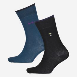 TK Maxx 2er-Pack mehrfarbige Socken aus Baumwollmischung