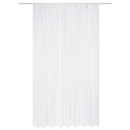 HEINE HOME Dekostore, Wei&szlig;, Gr. 145x450 cm, Gardinen, Material: Polyester