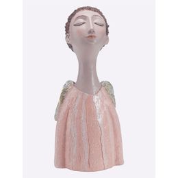 IMPRESSIONEN Deko-Figur, Rosa, Gr. H/B/T ca. 25,5/11,5/10 cm, Figuren & Skulpturen, Material: Polyresin