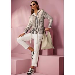 Heine Kapuzenstrickjacke