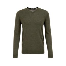 WE Fashion Pullover Herren Gr&ouml;&szlig;e M dunkelgr&uuml;n