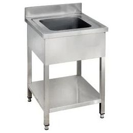 GastroHero Spültisch Basic 6x6 mit 1 Becken