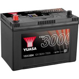 Yuasa SMF YBX3334 Autobatterie 90 Ah Poltyp: T1