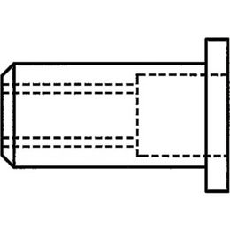 Gesipa 1433679 Blindnietmutter (Ø x L) 7 mm x 13.5 mm M5 500 St.