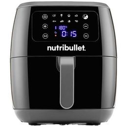 NUTRIBULLET CB NBA071B Heißluft-Fritteuse 7 l 1800 W Antihaftbeschichtung, BPA-frei, Heißluft-Funktion, mit Display, Timerfunktion Schwarz