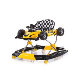 Chipolino Lauflernwagen 4 in 1 Racer, verstellbar, Wippe, Activitycenter gelb