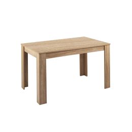 ByLiving Esstisch NEPAL, Breite 140 cm, Artisan Eiche (Eiche-Optik)