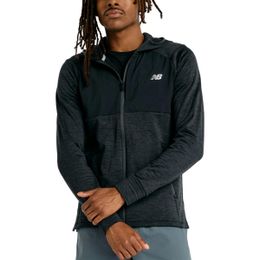 New Balance Heat Grid Hooded Full Zip Shirt Herren